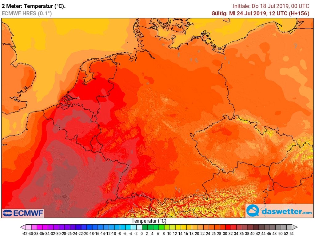 Die zweite Hitzewelle des Jahres bringt bis zu 38°C!