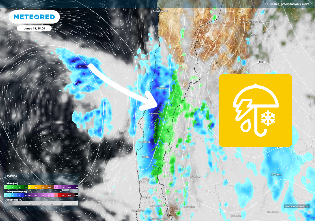 Dirección Meteorológica advierte: nieve, lluvia y tormentas eléctricas ...