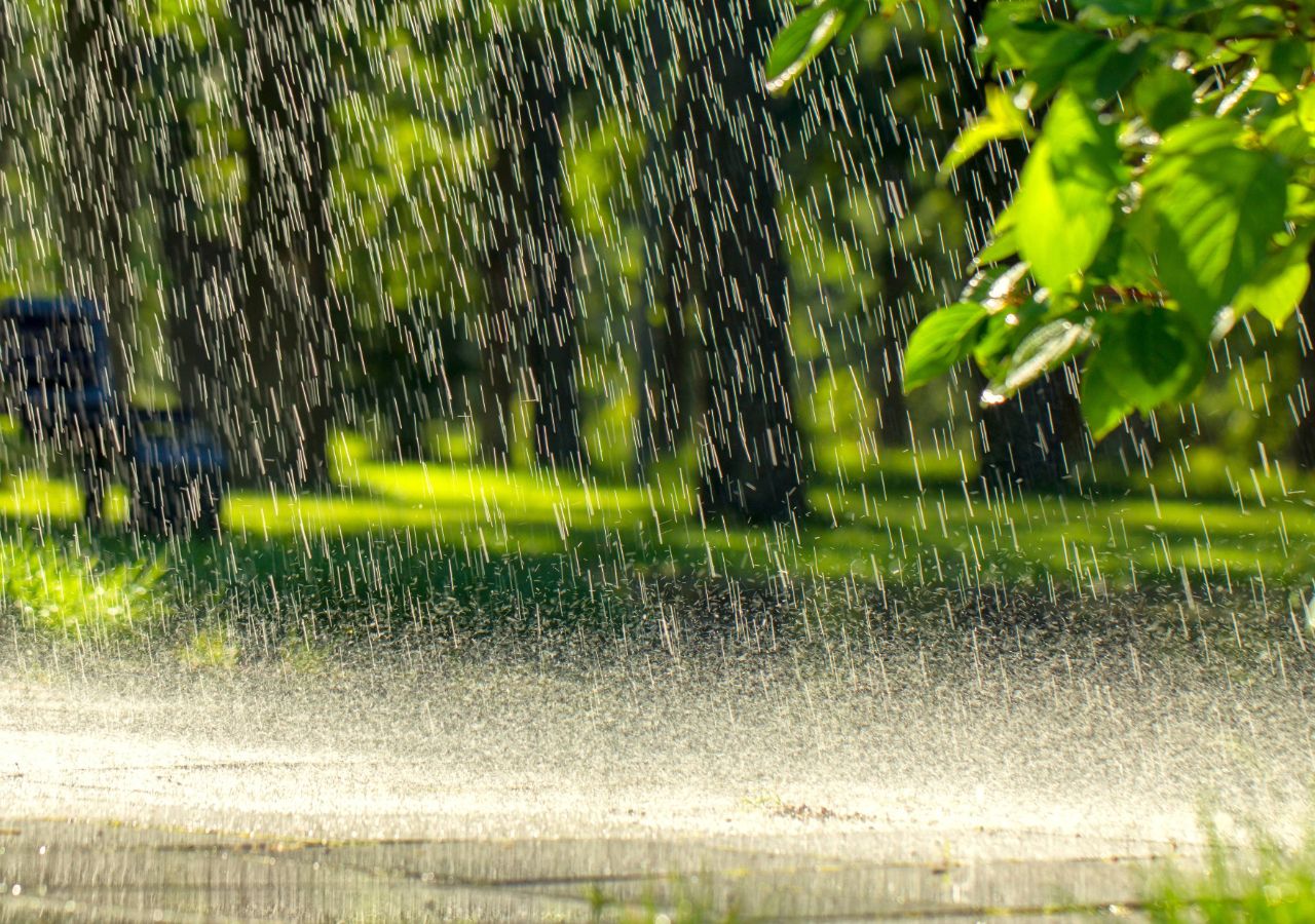 Does it matter where the water for rain comes from?