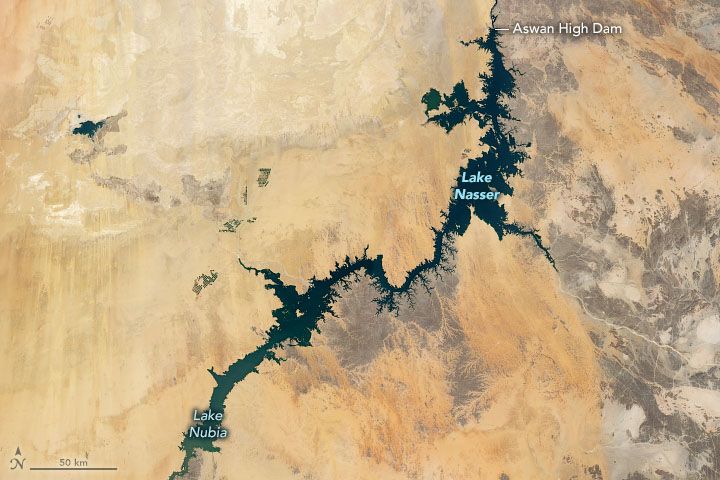 Mapa De áfrica Del Lago Nasser Juegos De Geografía | Juego De Lagos,
