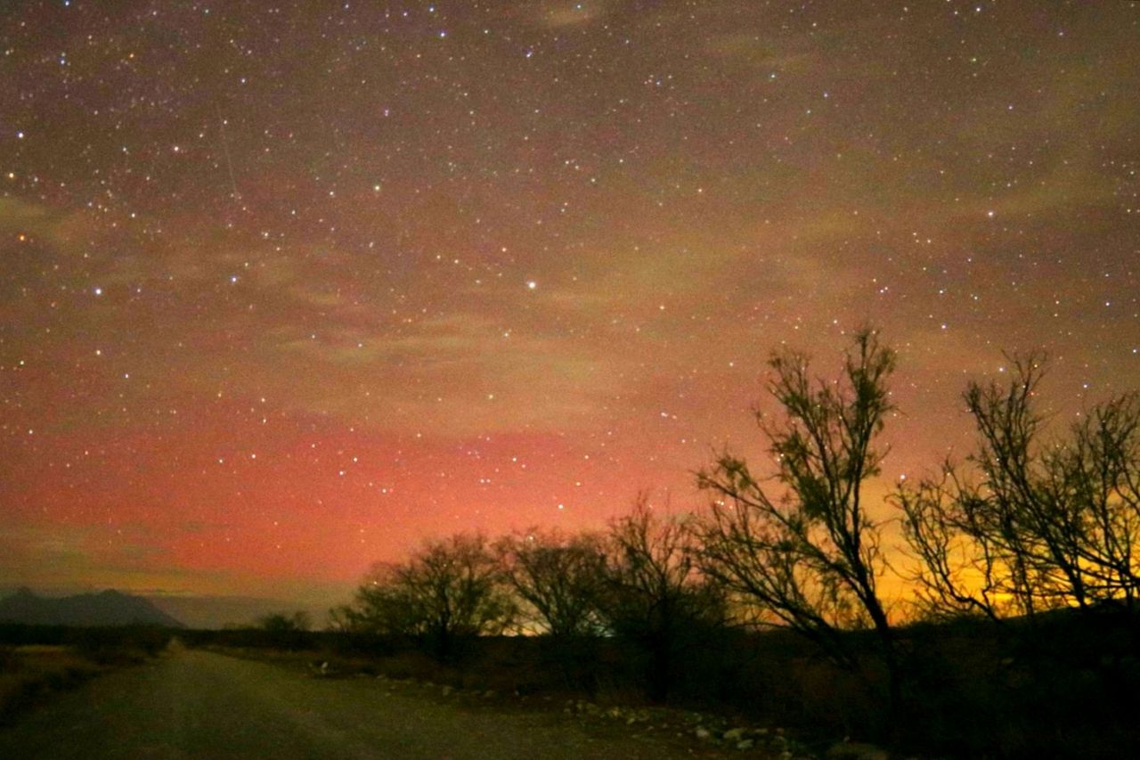 Dónde se verán auroras esta noche: las opciones desde México