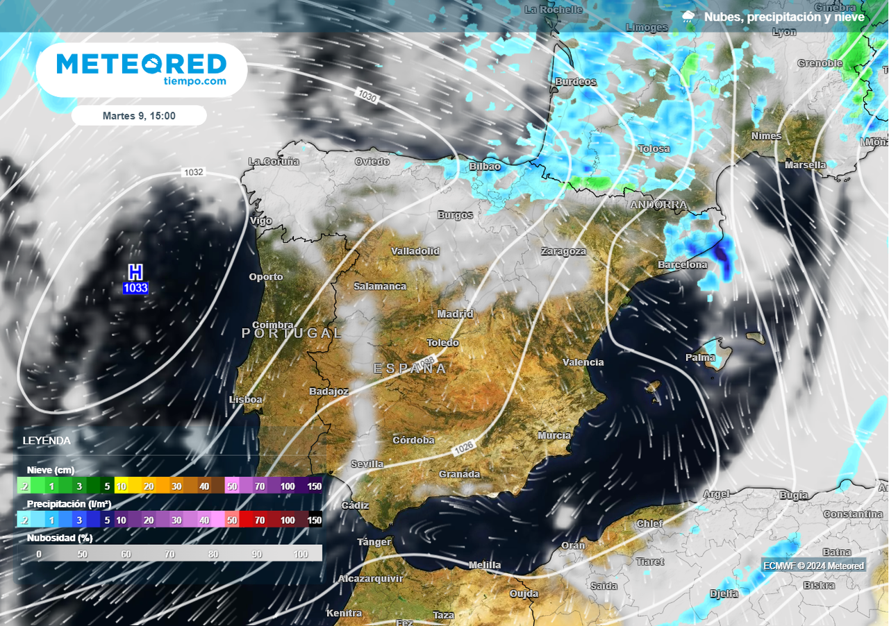 ¿Dónde va a llover en España estos próximos días? Aquí el pronóstico de ...
