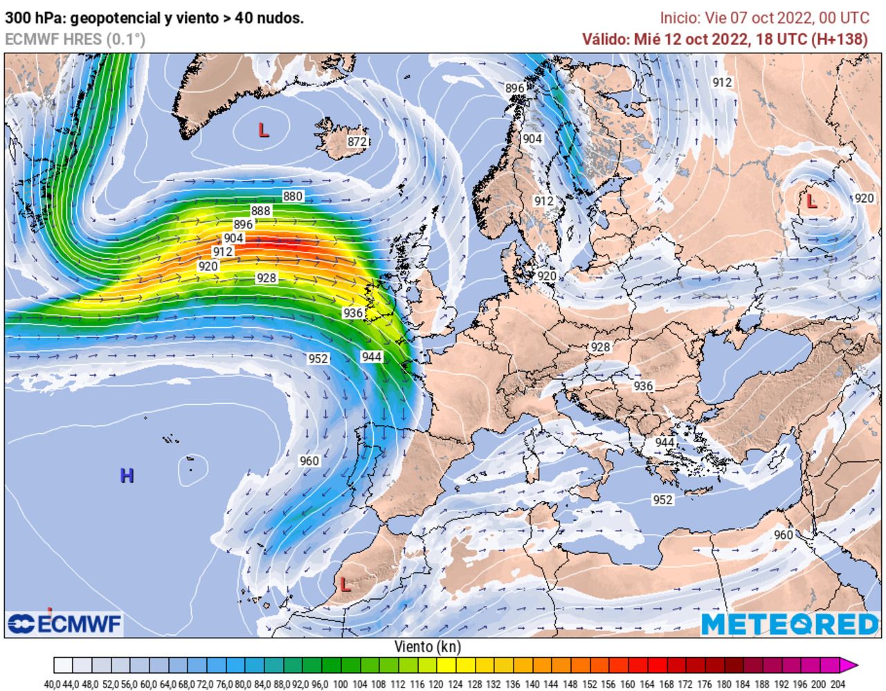 El chorro polar se va a ondular mucho, ¡podrían llegar cambios importantes!
