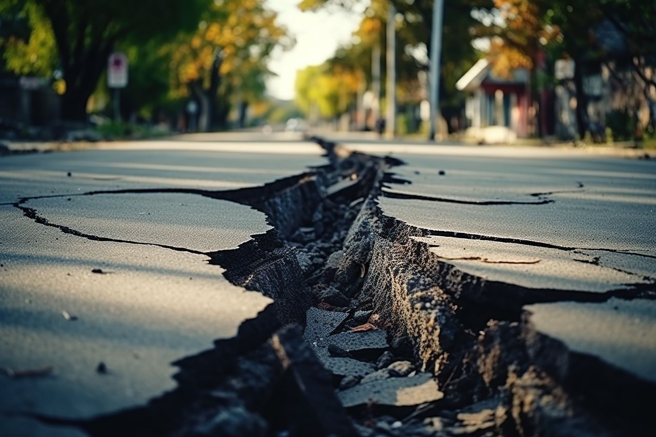 Earthquakes can happen anywhere at anytime