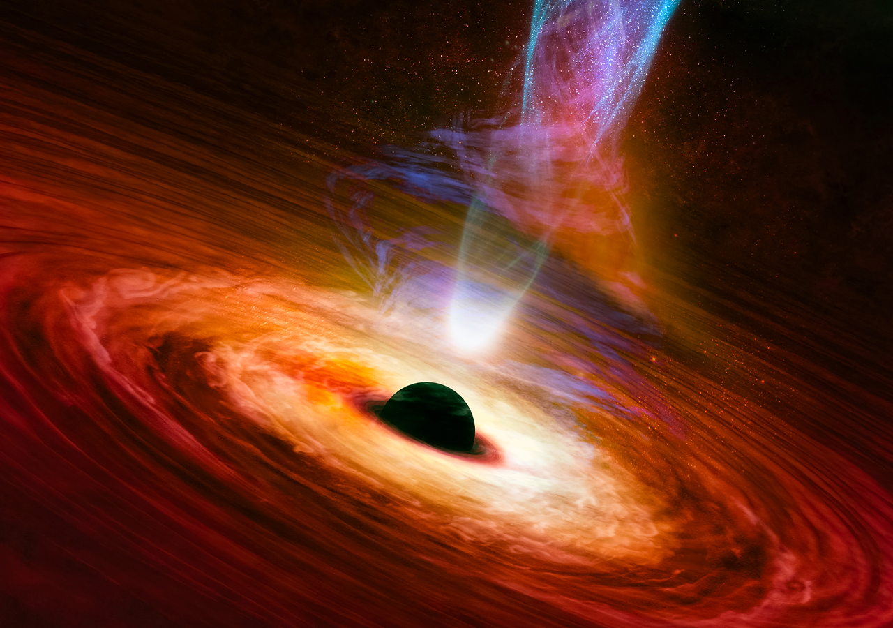 After 100 Million Years of Silence, This Black Hole Roars Again Like a ...