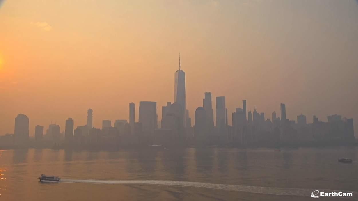 El aire peligroso ahoga los estados del noreste de Norteamérica