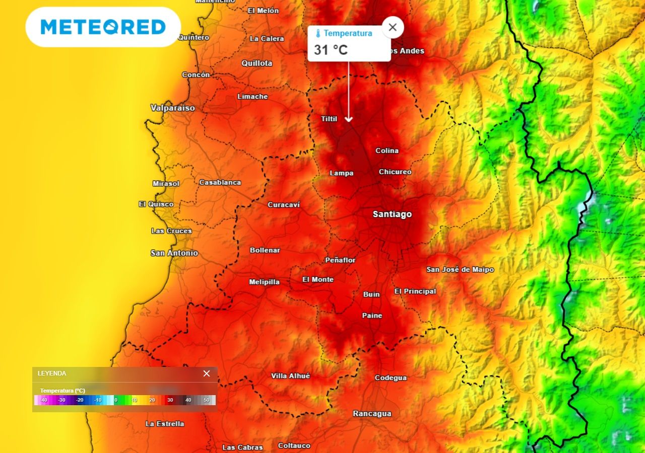 El tiempo en Santiago de Chile este fin de semana: "veroño" se dejará ...