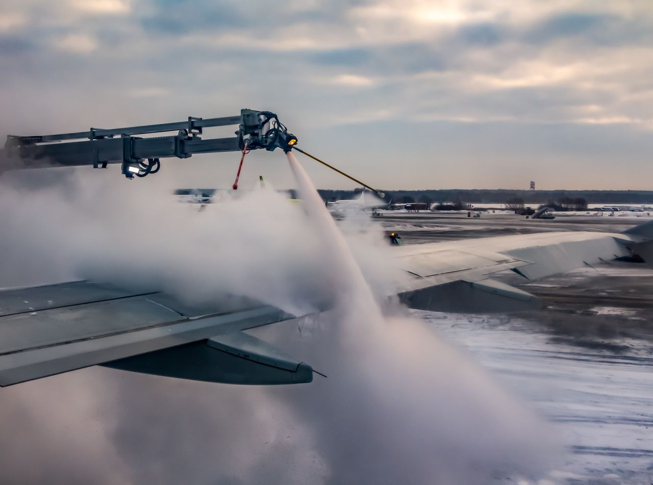 Icing: The dangerous buildup of ice on aircraft in flight