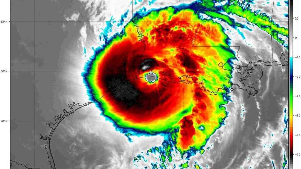 El huracán Laura golpea Estados Unidos