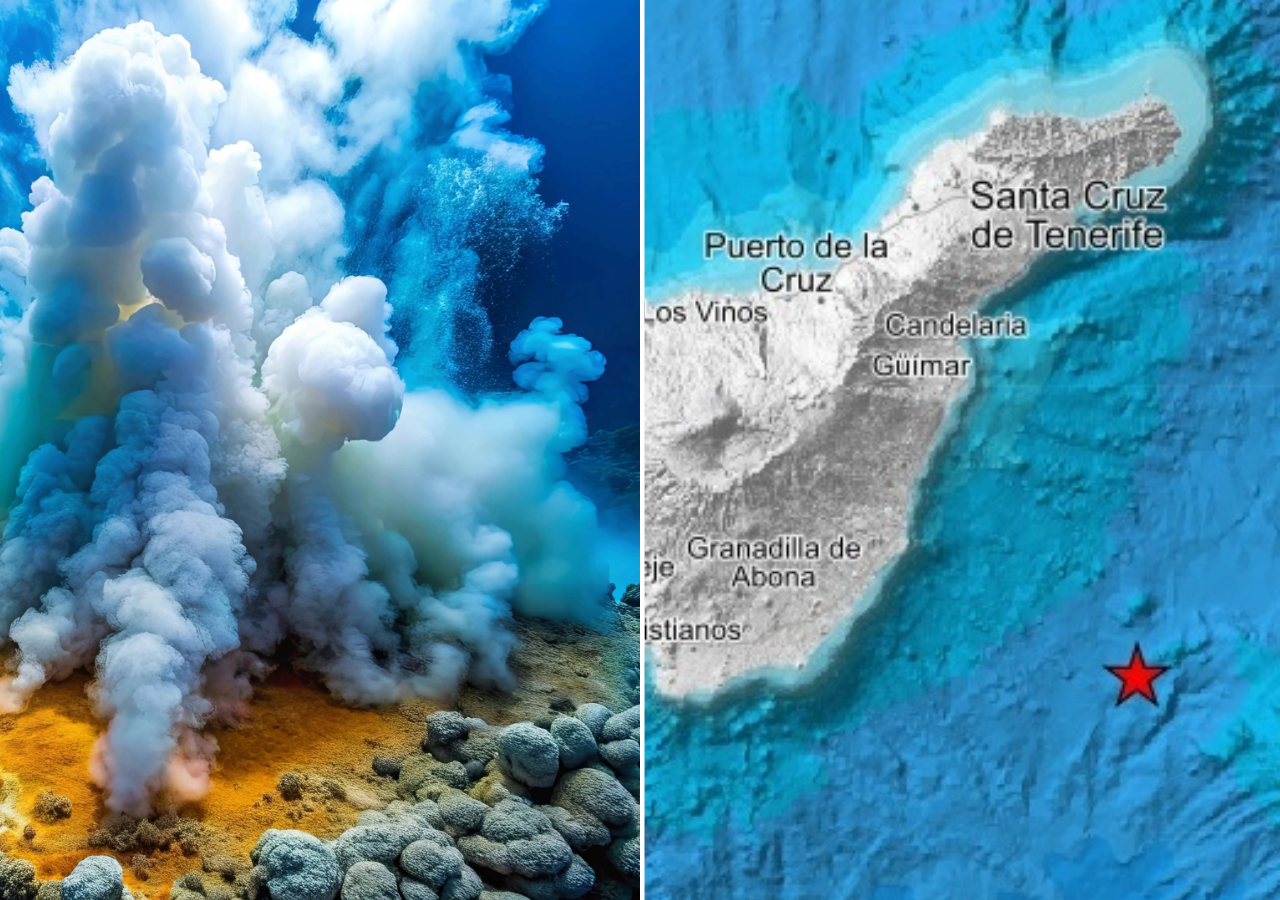 Un terremoto de magnitud 4,1 en el volcán de Enmedio sacude Tenerife y ...
