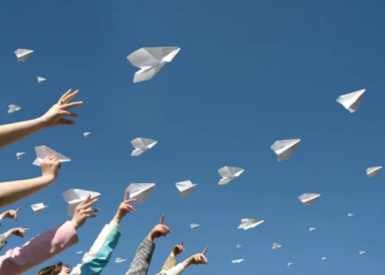 The Mini Paper Airplane that Could be the Future of Green Satellites.
