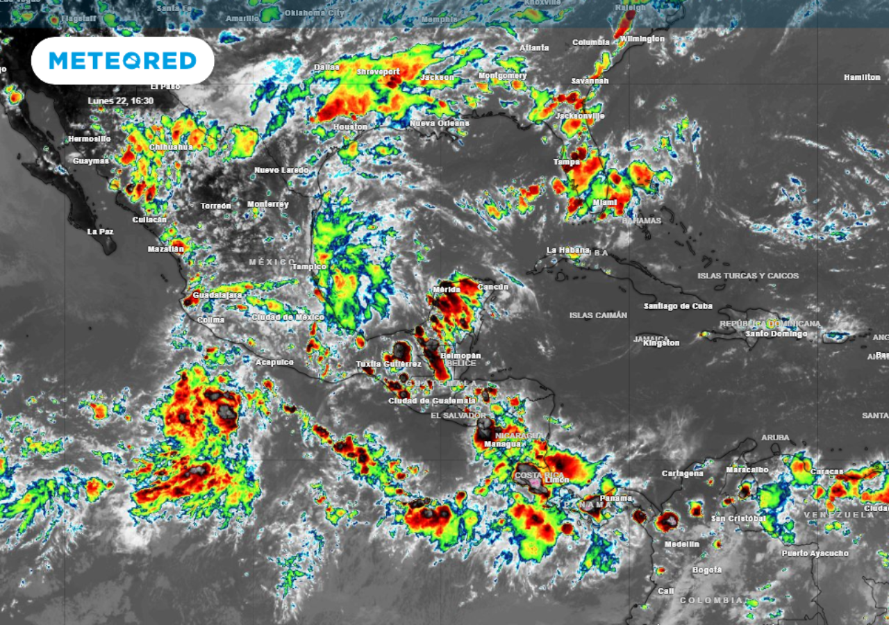 El monzón, dos ondas tropicales y un sistema frontal: ¿En que estados ...
