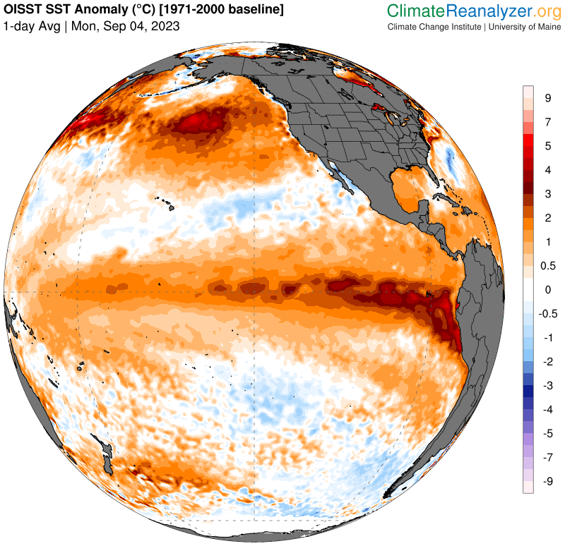 ¿Cómo ha influido El Niño en la temperatura y las precipitaciones del ...