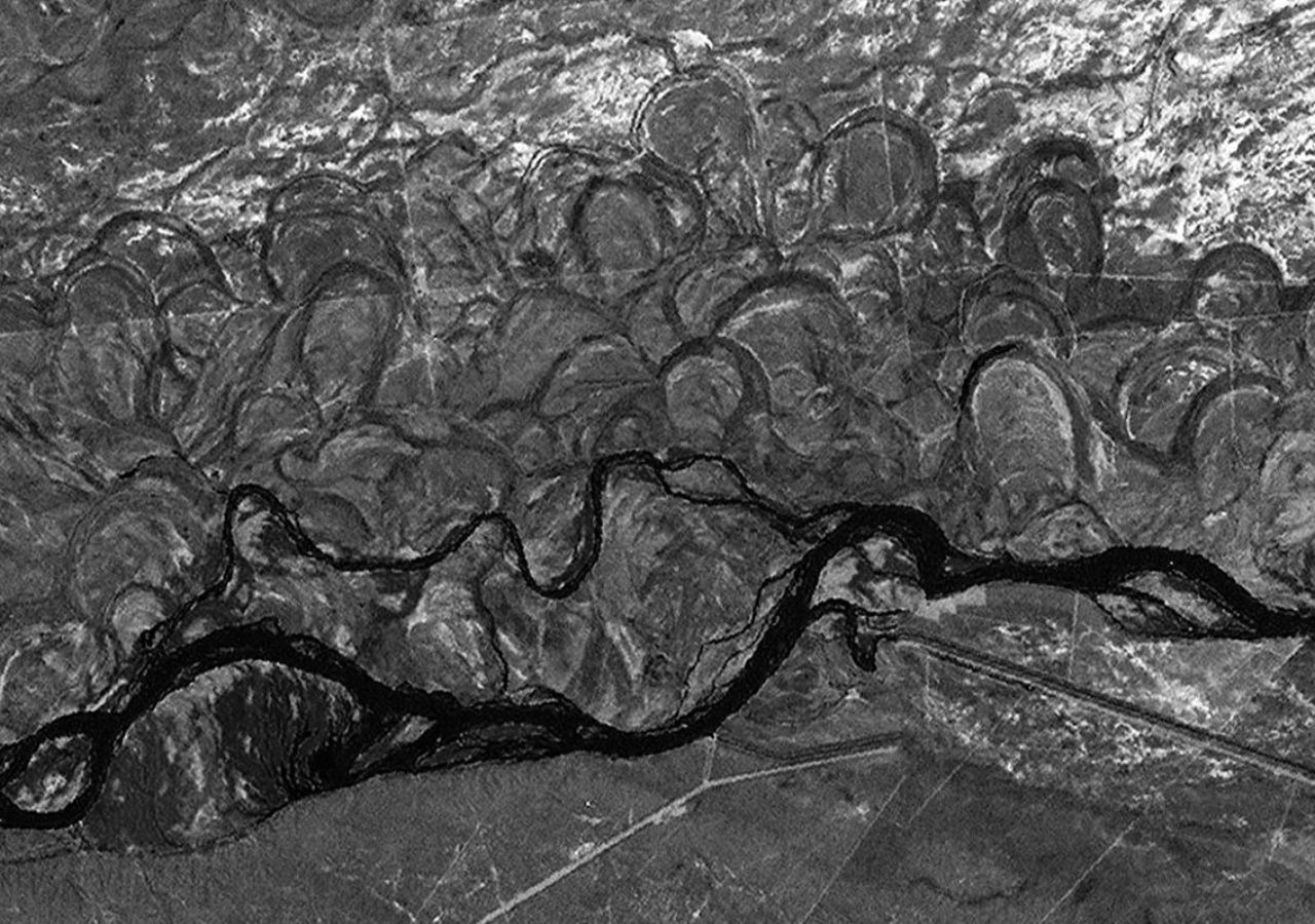 El río Negro cambió su cauce cientos de veces en el pasado