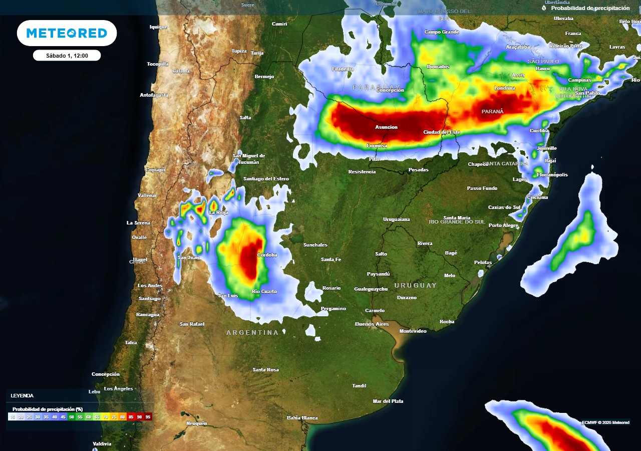 El Servicio Meteorológico Nacional alerta por viento Zonda y tormentas ...