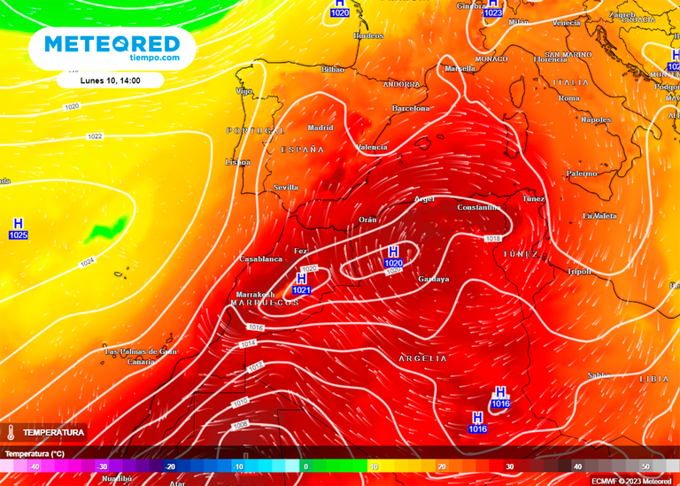 El Tiempo en el Departamento de Colón. Predicción a 14 días - Meteored
