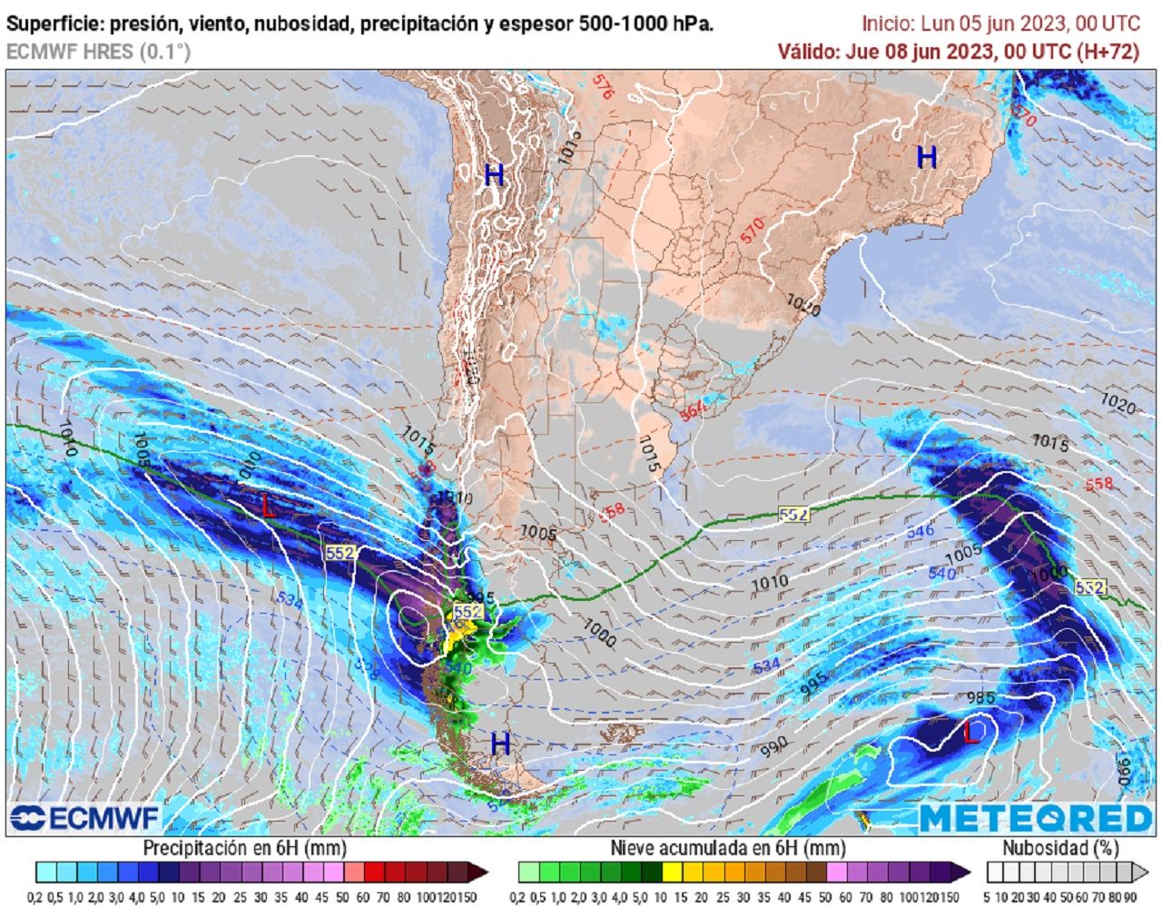 El tiempo de ésta SEMANA: Lluvias y TEMPORAL se acercan al BIOBÍO ...
