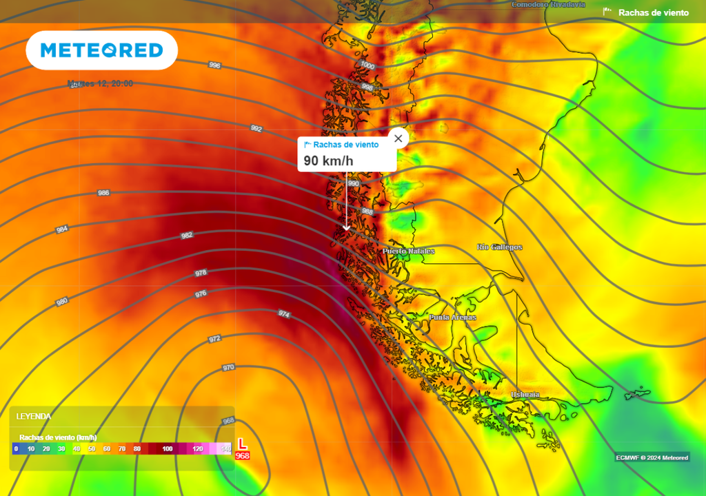El tiempo en Chile esta semana: sistemas frontales e ingreso de aire ...