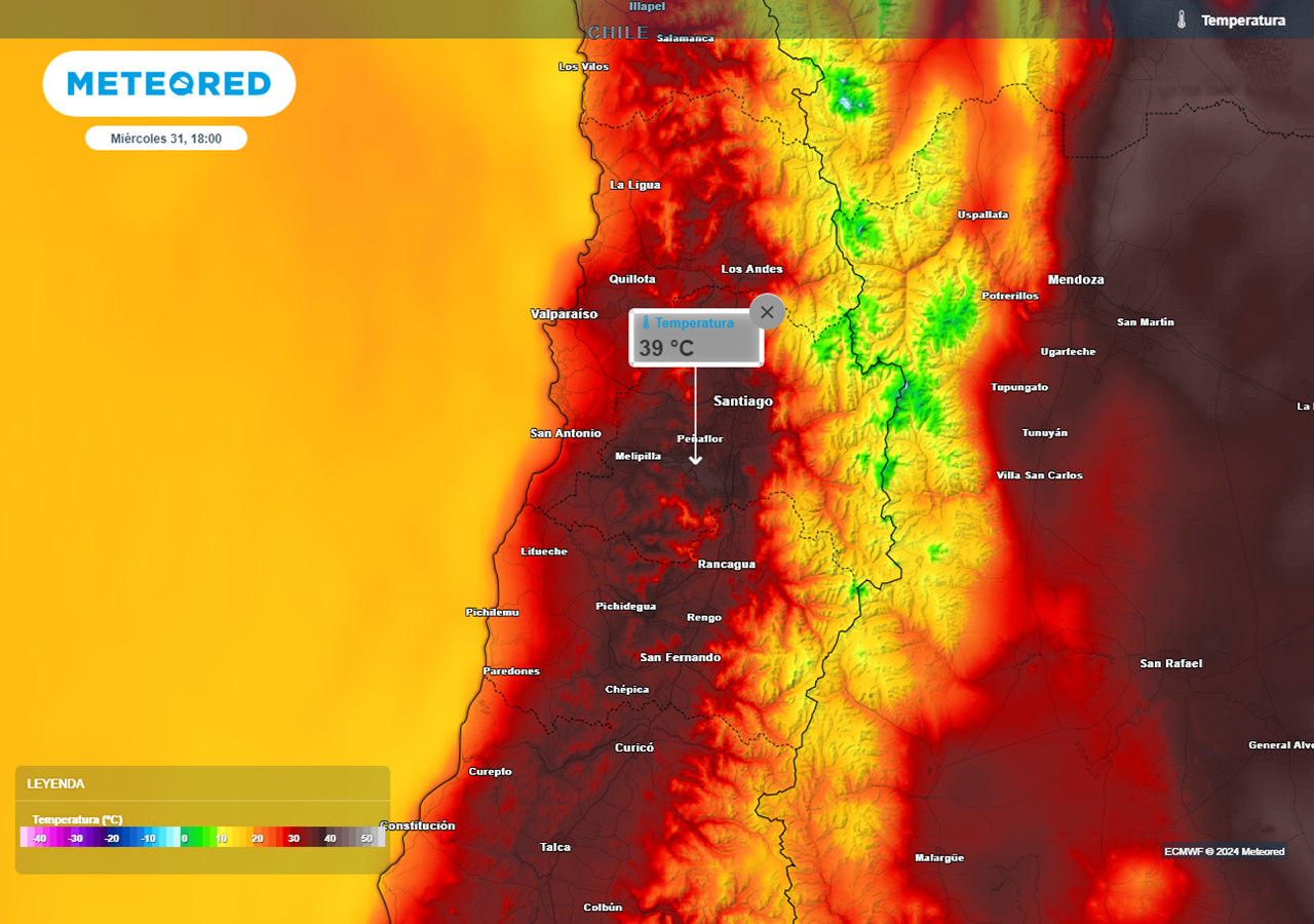 El tiempo en Chile la próxima semana: intensa ola de calor se apoderará ...