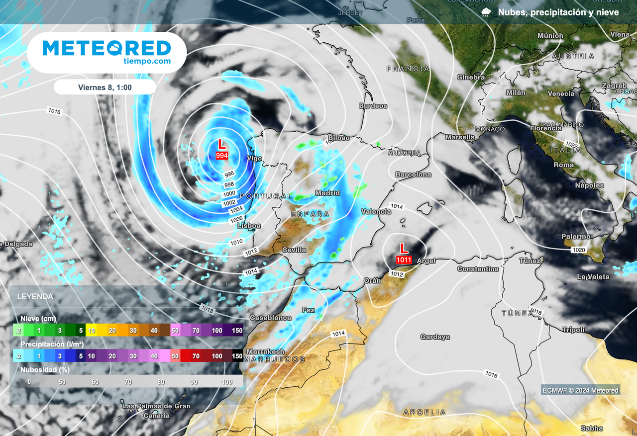 El tiempo en España la próxima semana: tendrá un gran colofón ...
