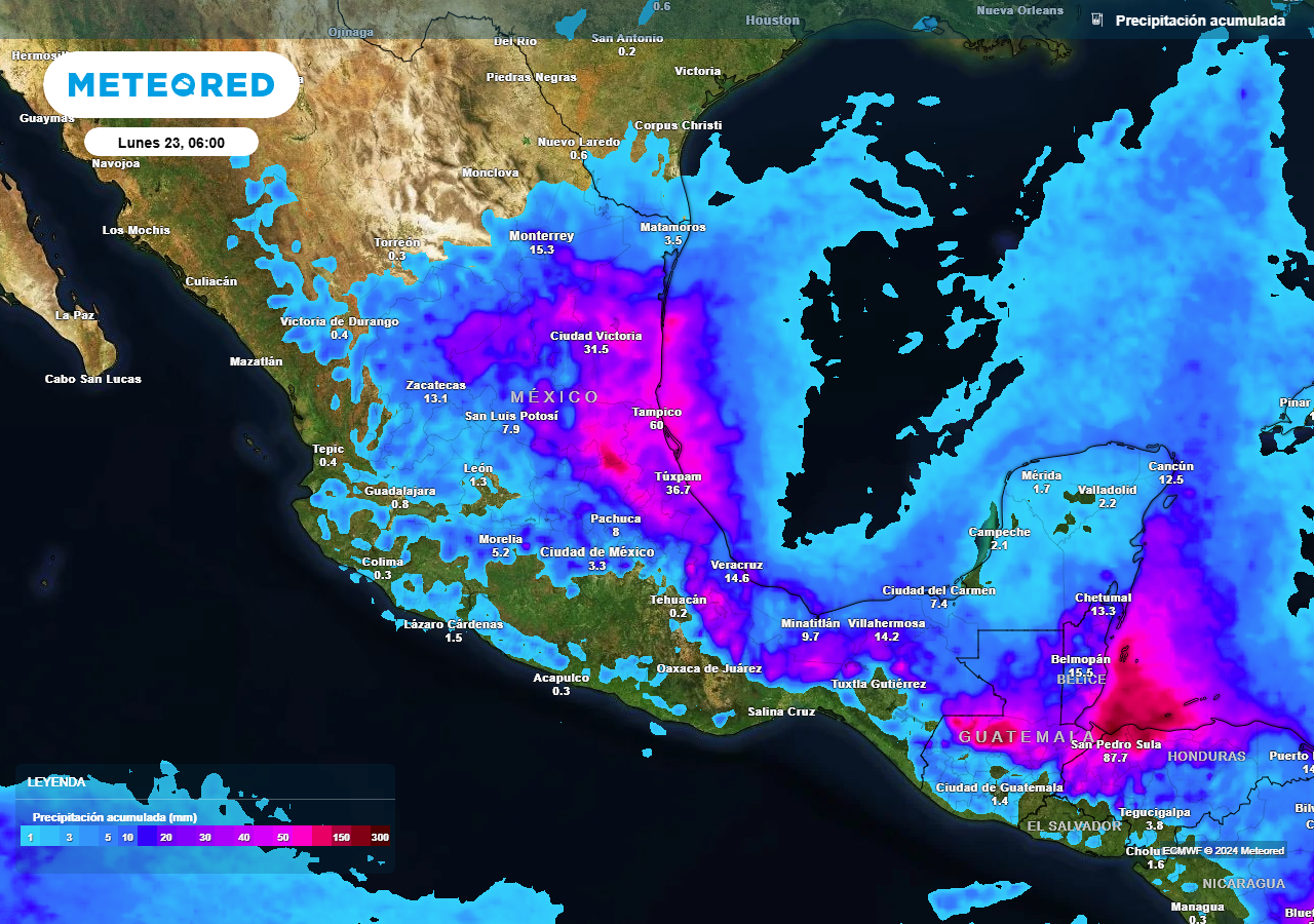 El tiempo en México este fin de semana: condiciones invernales con nubosidad, lluvias, descenso ...