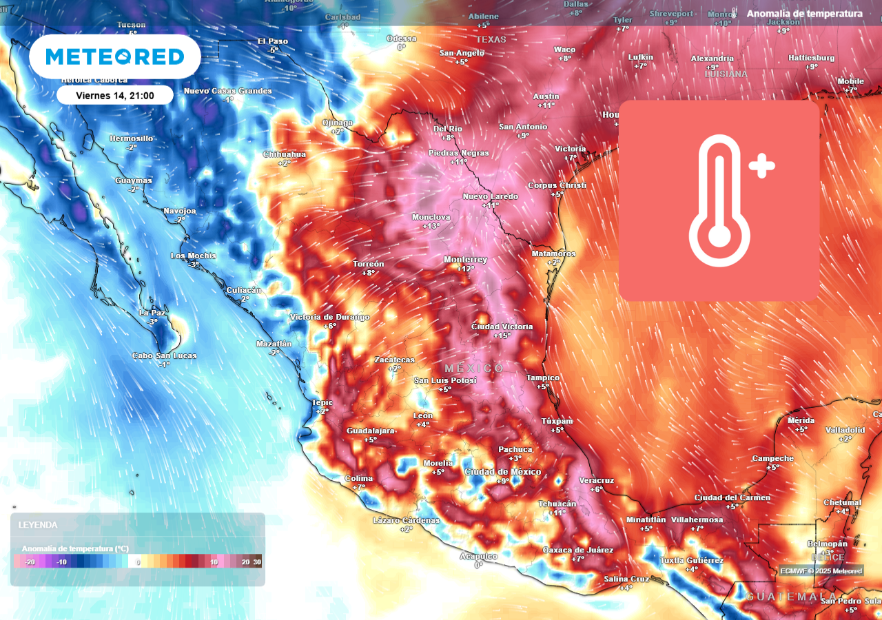 El tiempo en México este fin de semana: de calor extremo cercano a 50 °C por Föhn, a los efectos ...
