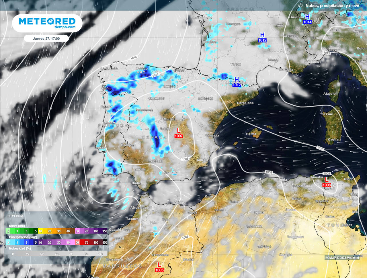 El tiempo esta semana en España: una DANA podría traer tormentas muy ...