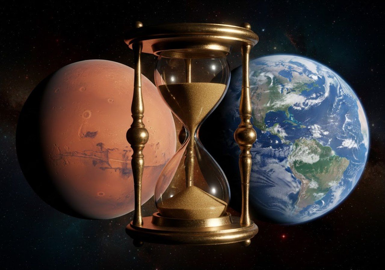 ¿El tiempo pasa más rápido en Marte que en la Tierra? Unos físicos ...