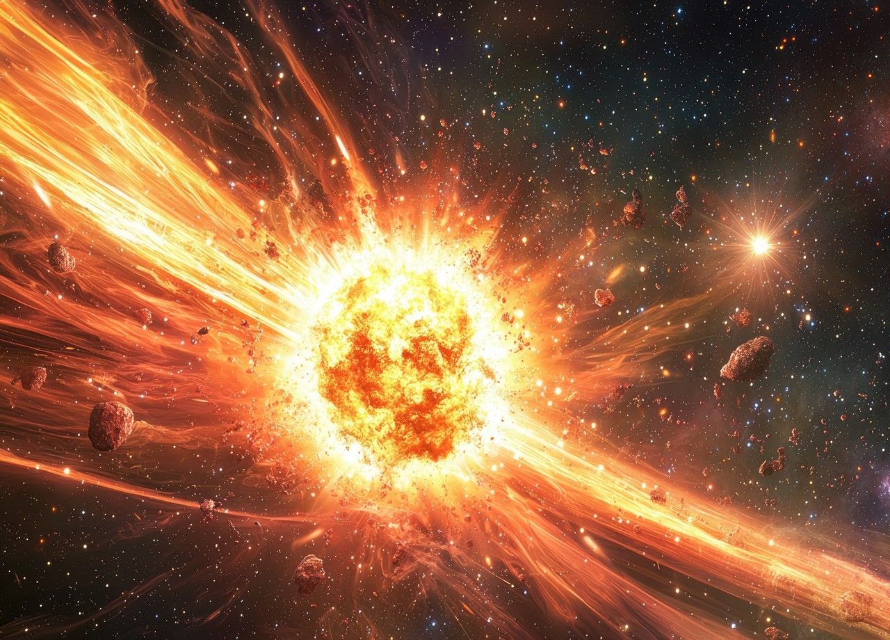 What If Exploding Stars Caused Mass Extinctions on Earth?