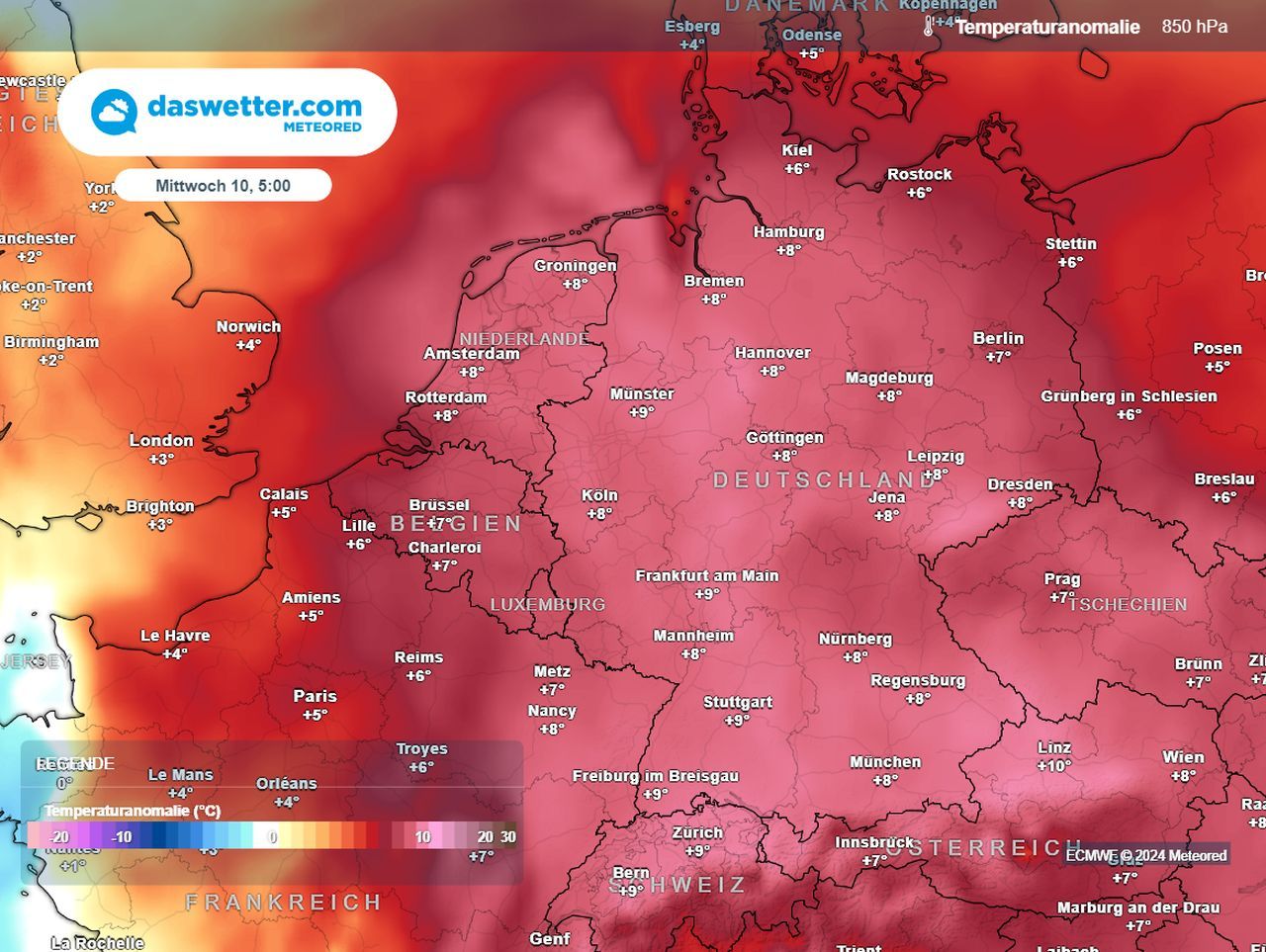 Extremhitze nächste Woche in Deutschland: Regional plötzlich bis zu 38 ...