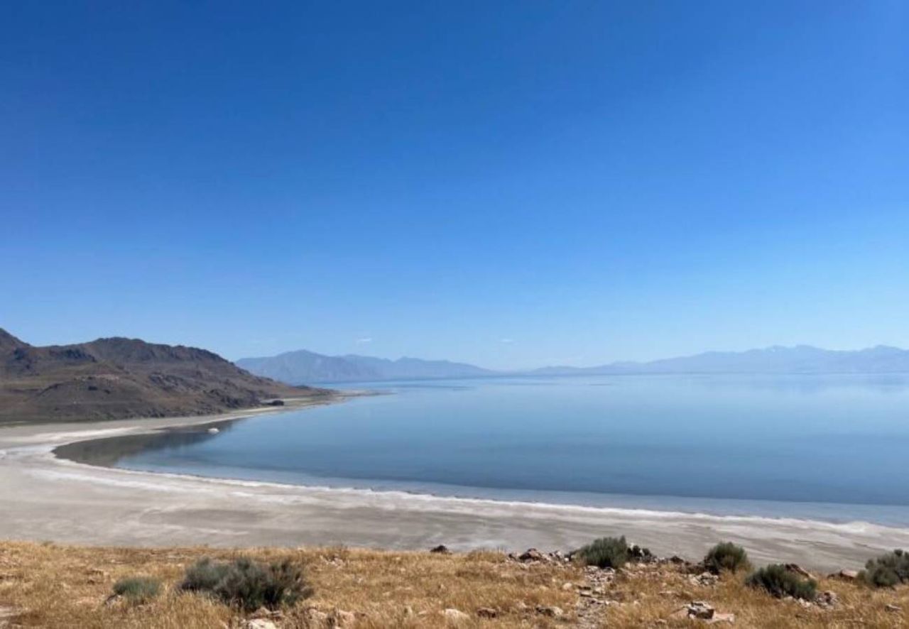 El famoso Gran Lago Salado es una fuente masiva de emisiones de gases ... El famoso Gran Lago Salado es una fuente masiva de emisiones de gases ...