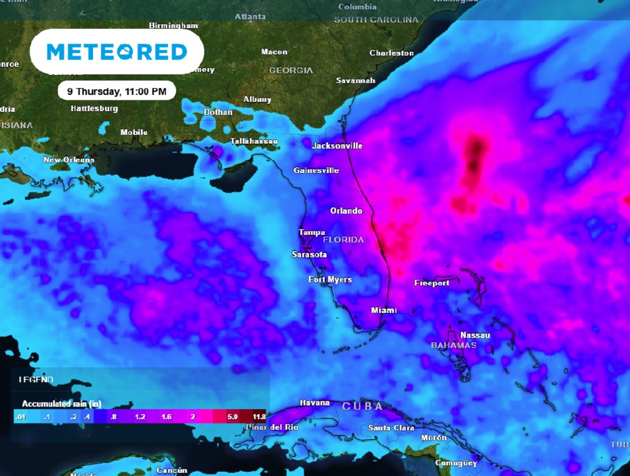 Flooding Threat Continues Across East Florida: Here’s How Much Rain to ...
