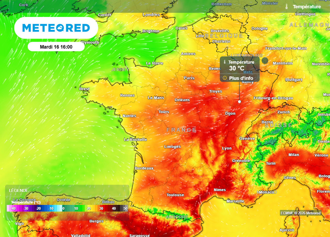 Météo : montée en puissance de la vague de chaleur ! Où fera-t-il le ...