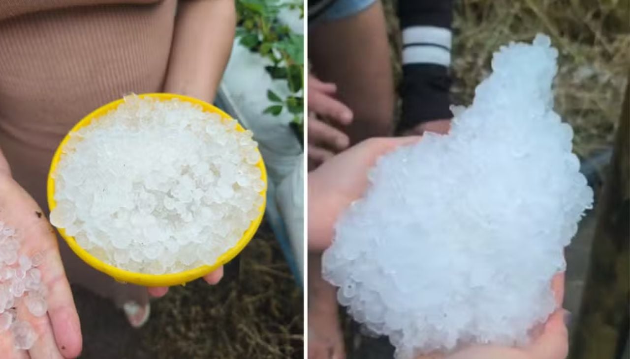 Forte chuva de granizo atinge diversas cidades do interior de SP e ...
