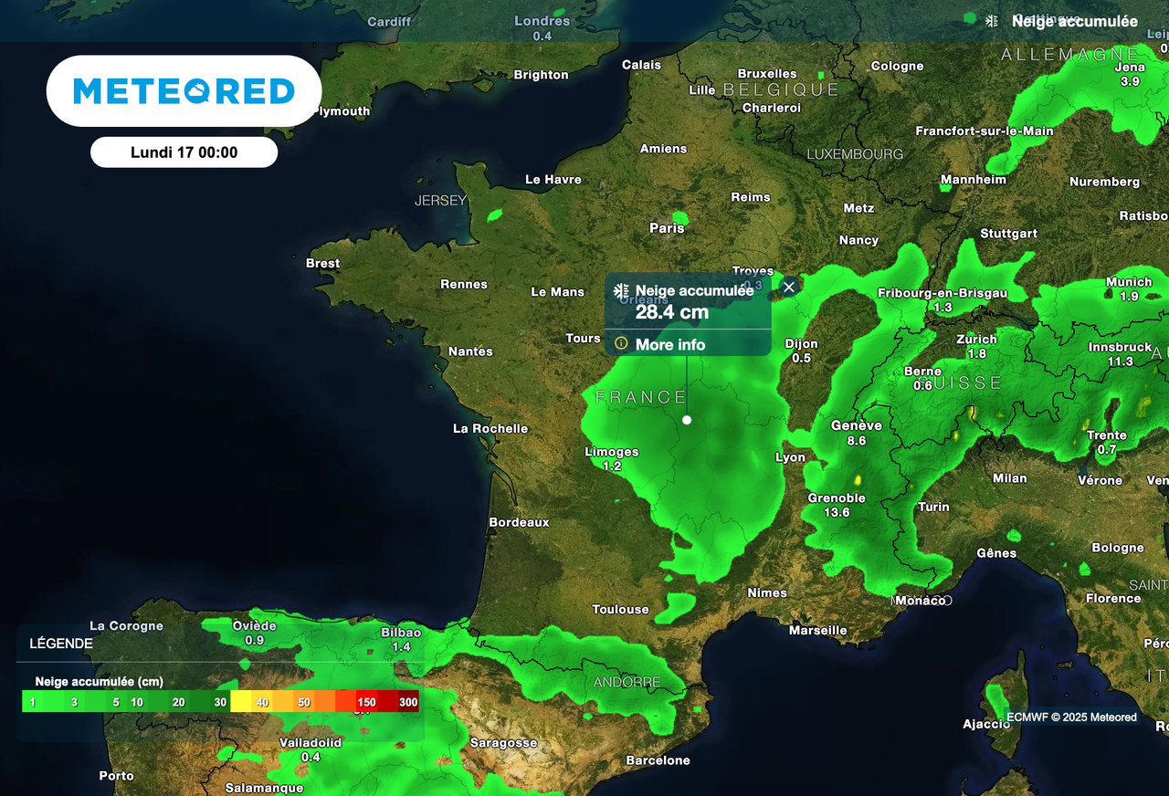 France : alerte à la neige ! Météo-France place plusieurs départements ...