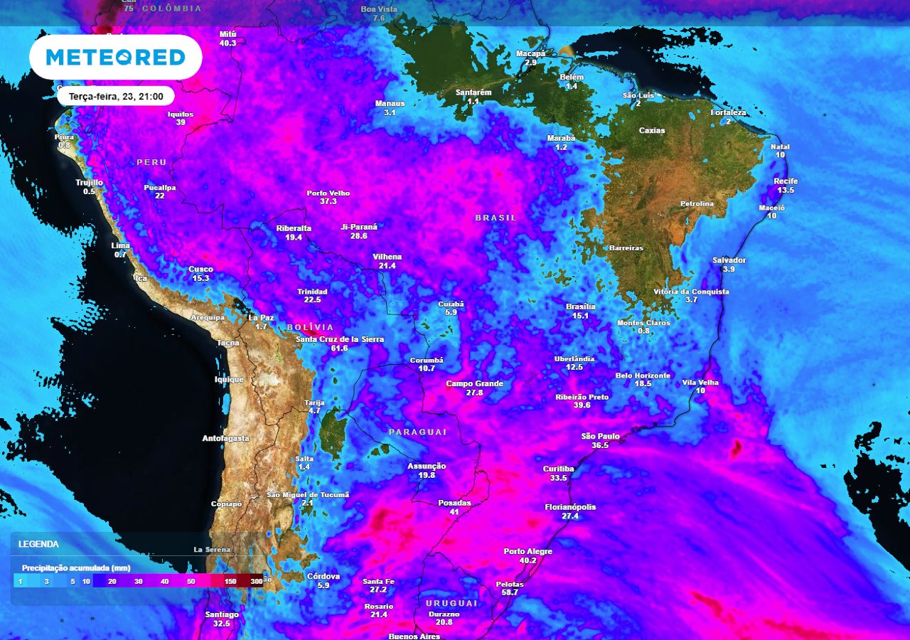 Frente fria vai trazer chuvas extremas e tempestades severas para 9 ...