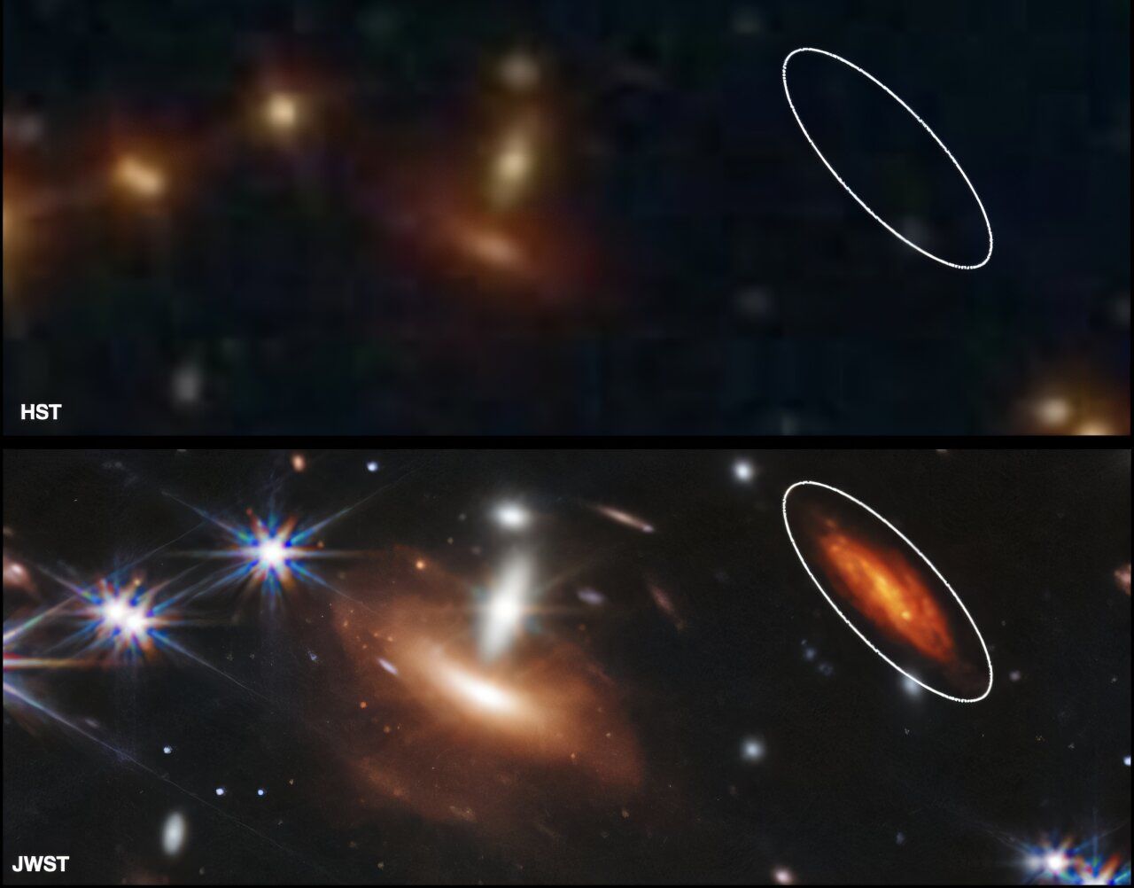 Los científicos encuentran las galaxias "OVNIs" usando imágenes del Telescopio Espacial James Webb