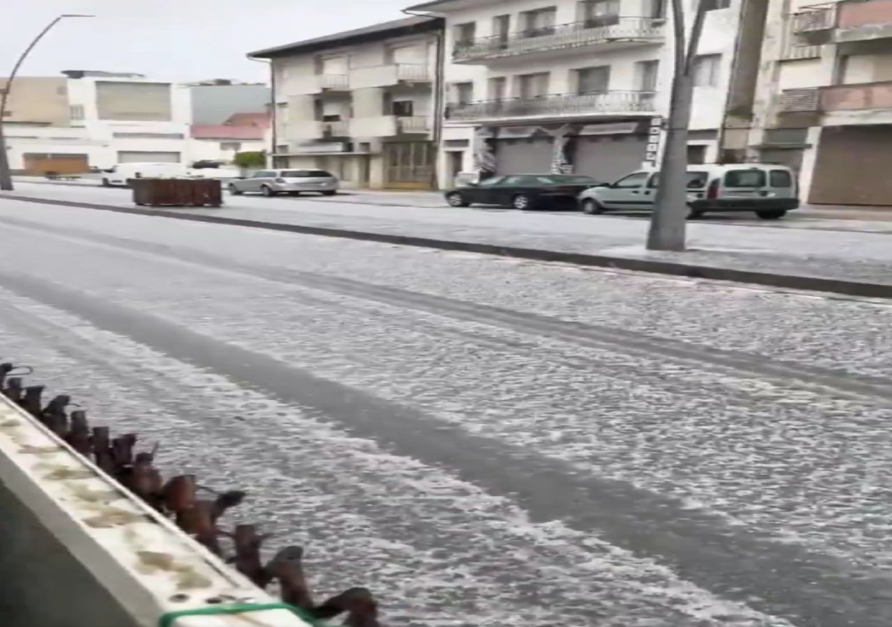 Grande temporal de neve e granizo fustiga Portugal no arranque de maio ...