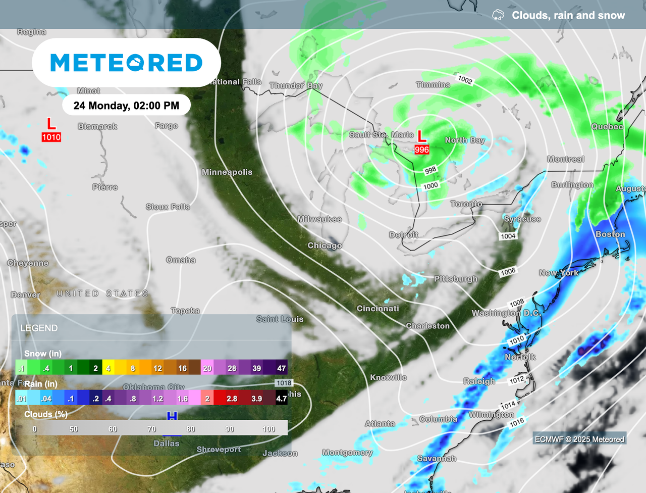 Great Lakes Winter Weather Update: Snow, Blustery Winds, and a Weekend ...