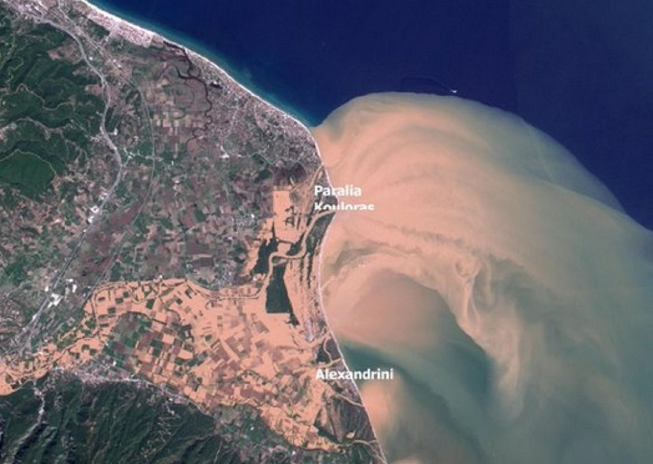 Las inundaciones en Grecia dejan un enorme lago tras la tormenta Daniel