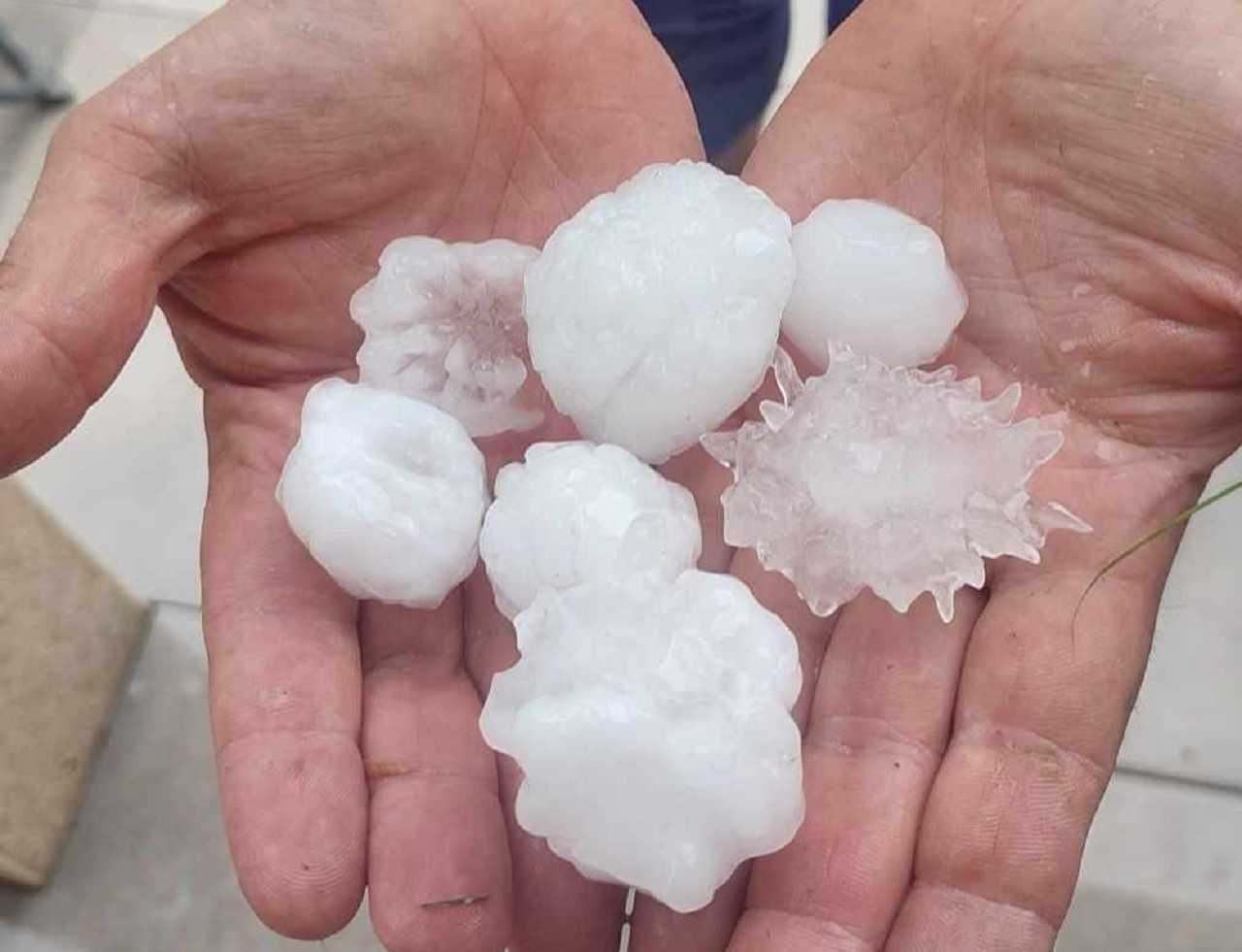 Gros grêlons, vents violents, inondations : les orages font des dégâts ...