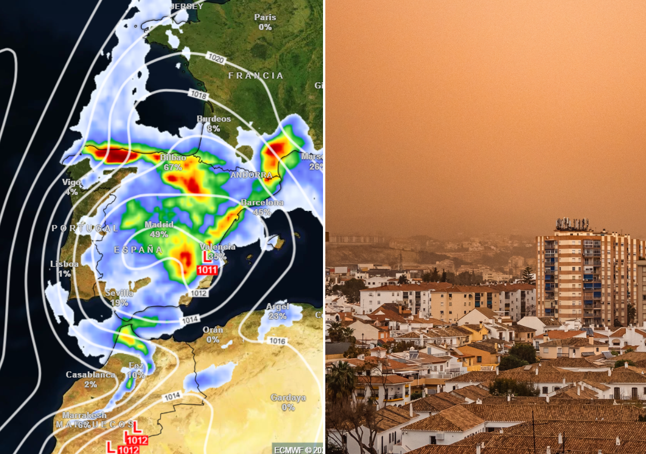 Hasta cuándo habrá lluvia con barro en España: aconsejable no lavar el ...