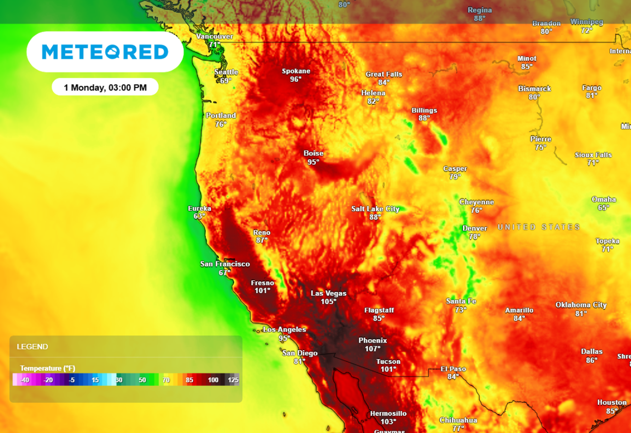 Hazardous Heat Building in the West, Flooding Risk in Florida and Texas ...