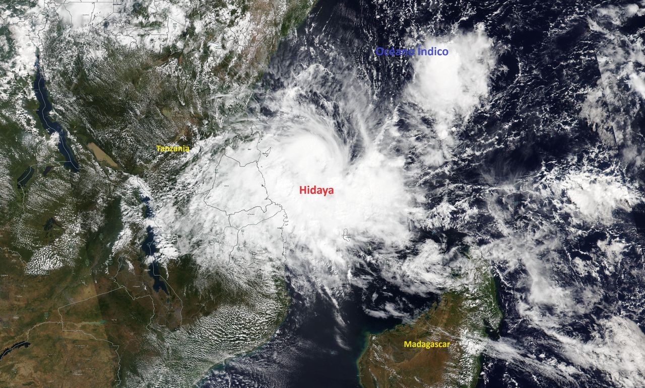 Un hecho sin precedentes: el extraño, raro e intenso ciclón tropical ...
