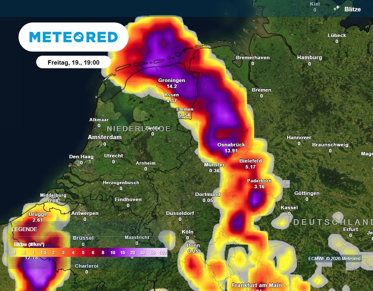 "Heute fliegt der Deckel hoch" – Wetterdienst warnt vor Lila-Unwetter ...