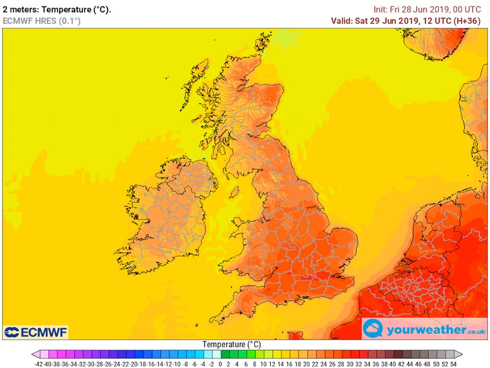 Hottest day of the year approaching