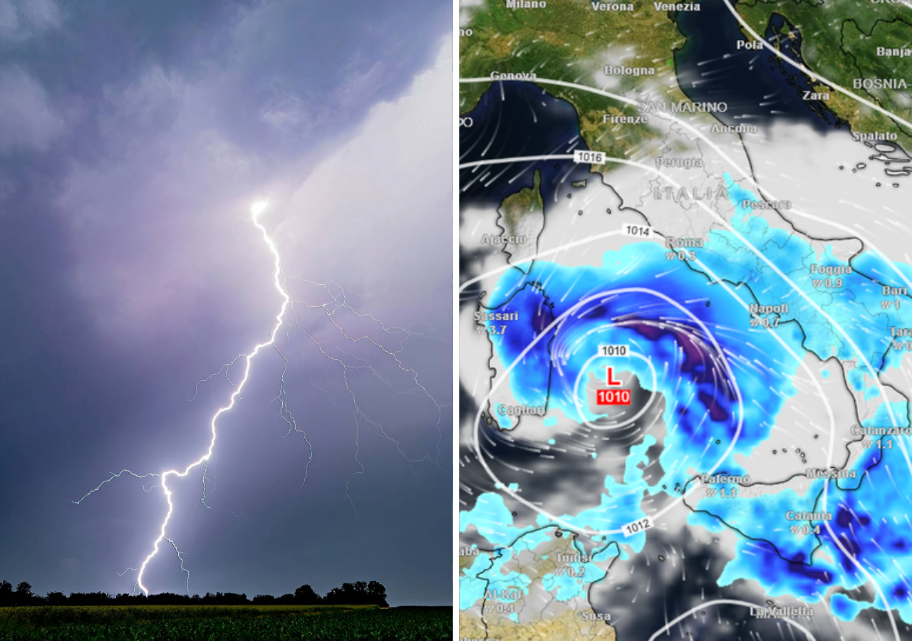 Il meteo in Italia questa settimana: peggioramento in arrivo, calo termico e fenomeni intensi in ...