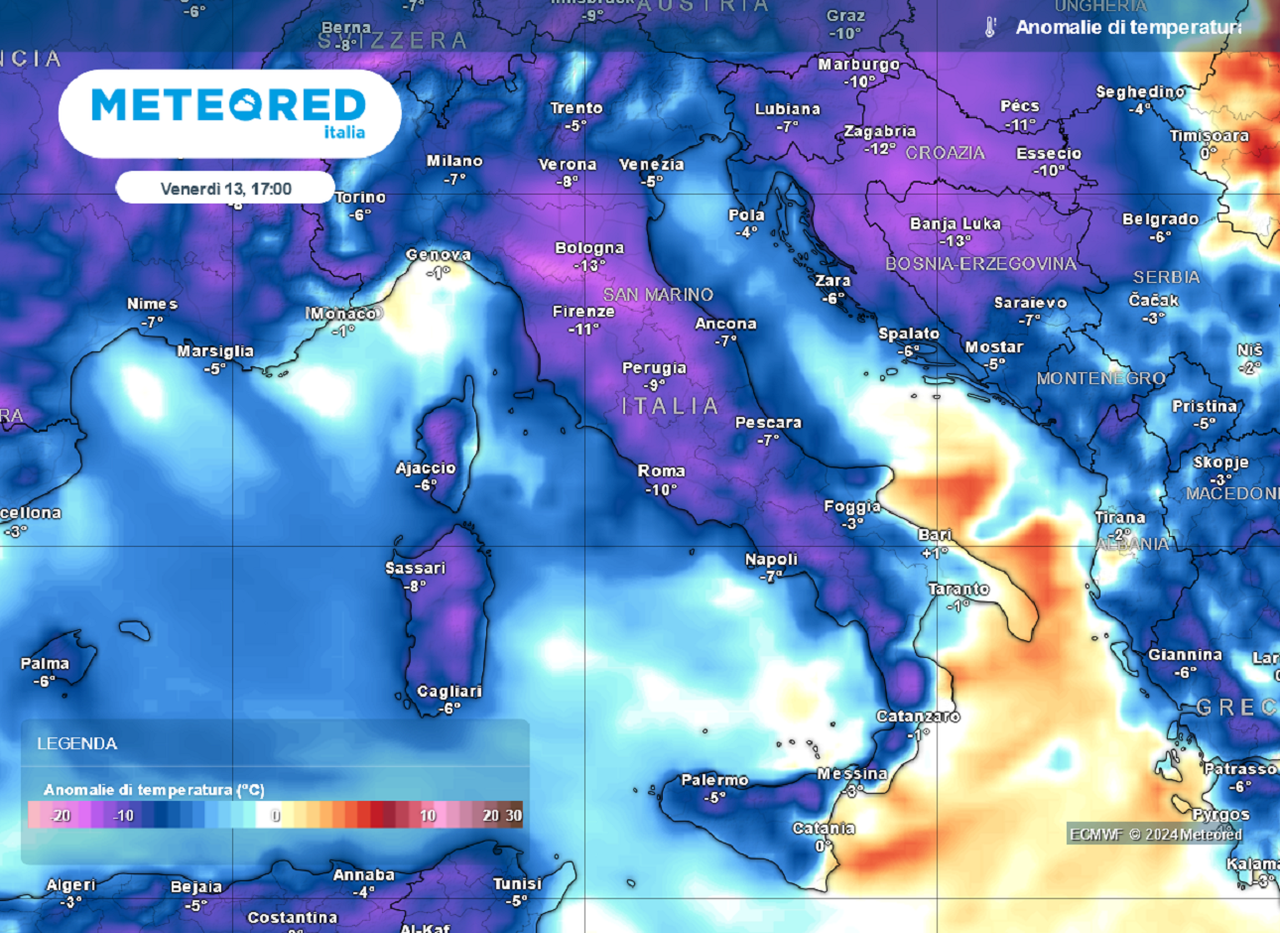 Il meteo in Italia questa settimana: nuova intensa perturbazione imminente, temperature in ...