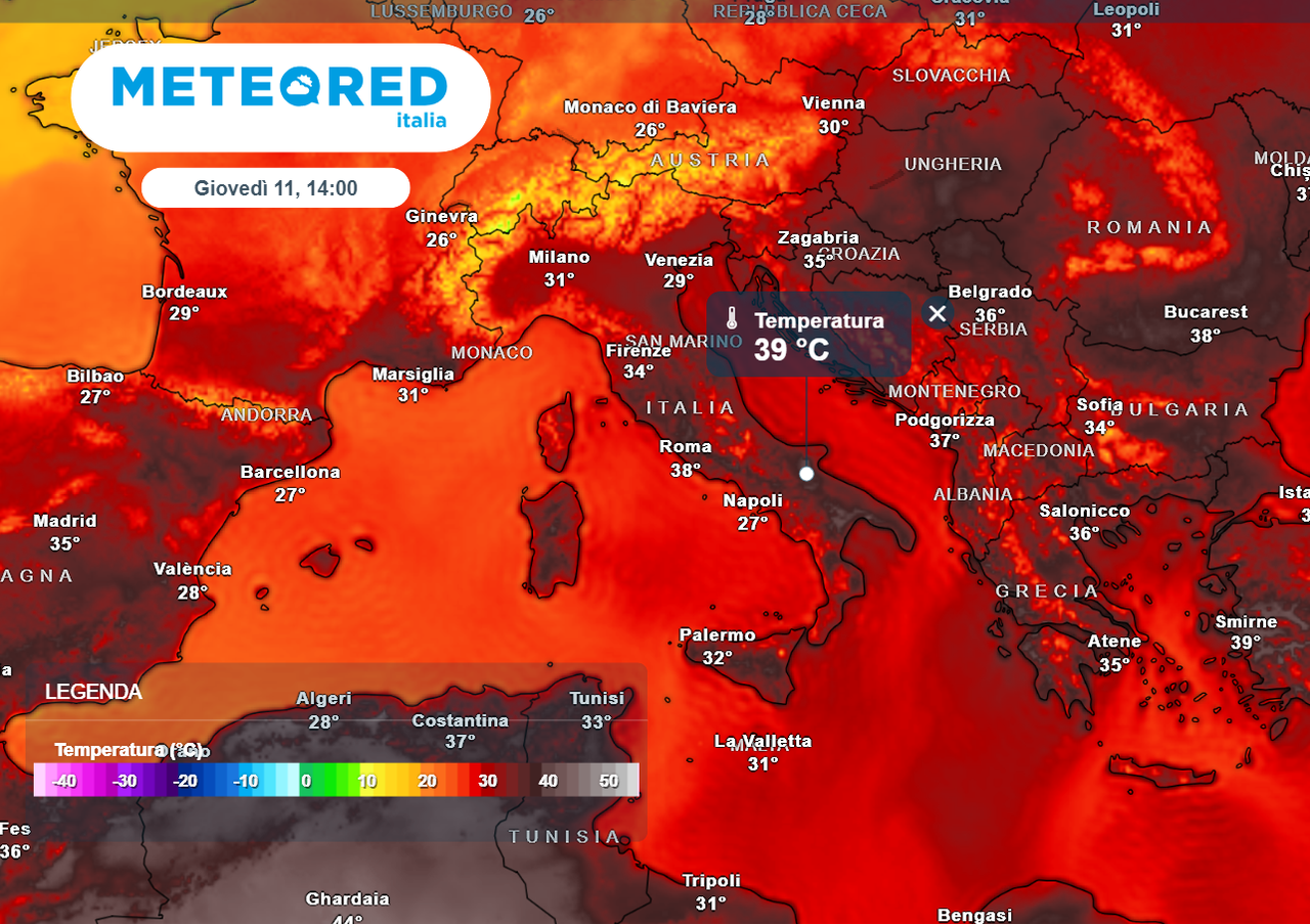 Il meteo in Italia questa settimana: nuova rimonta dell'anticiclone nordafricano, non daranno ...
