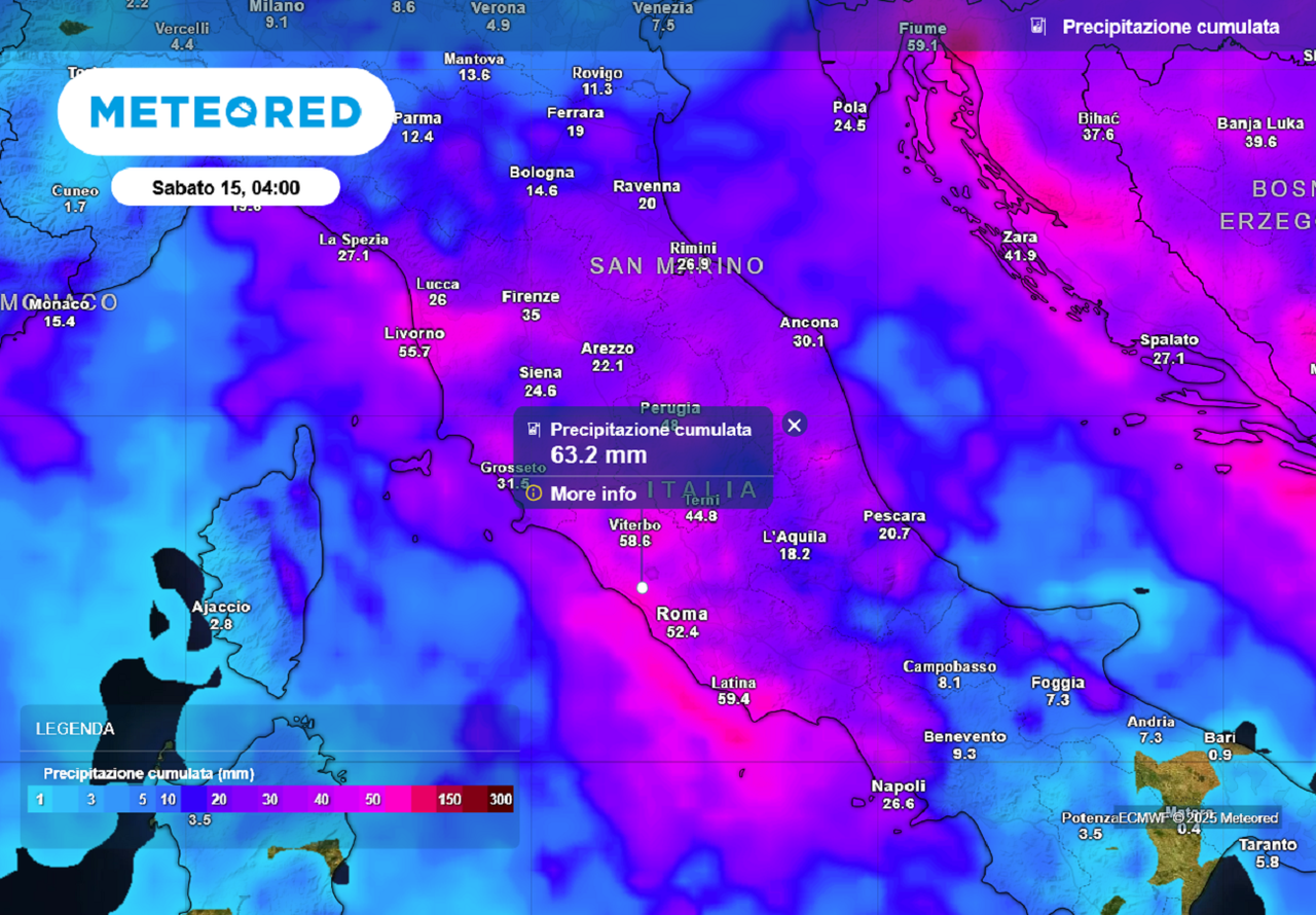 Il meteo in Italia questa settimana: nuovo peggioramento imminente in 6 regioni, ecco dove è ...